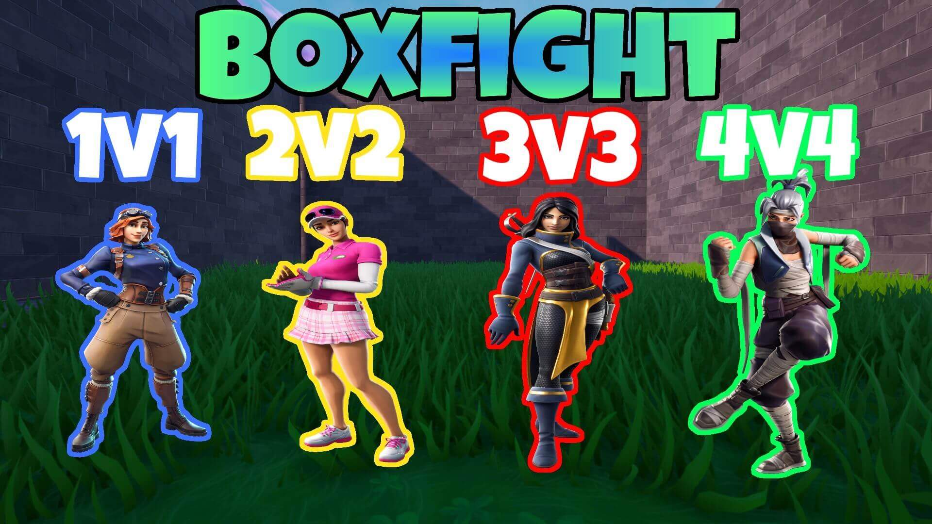 BOX FIGHTS - Fortnite Creative Map Codes - Dropnite.com